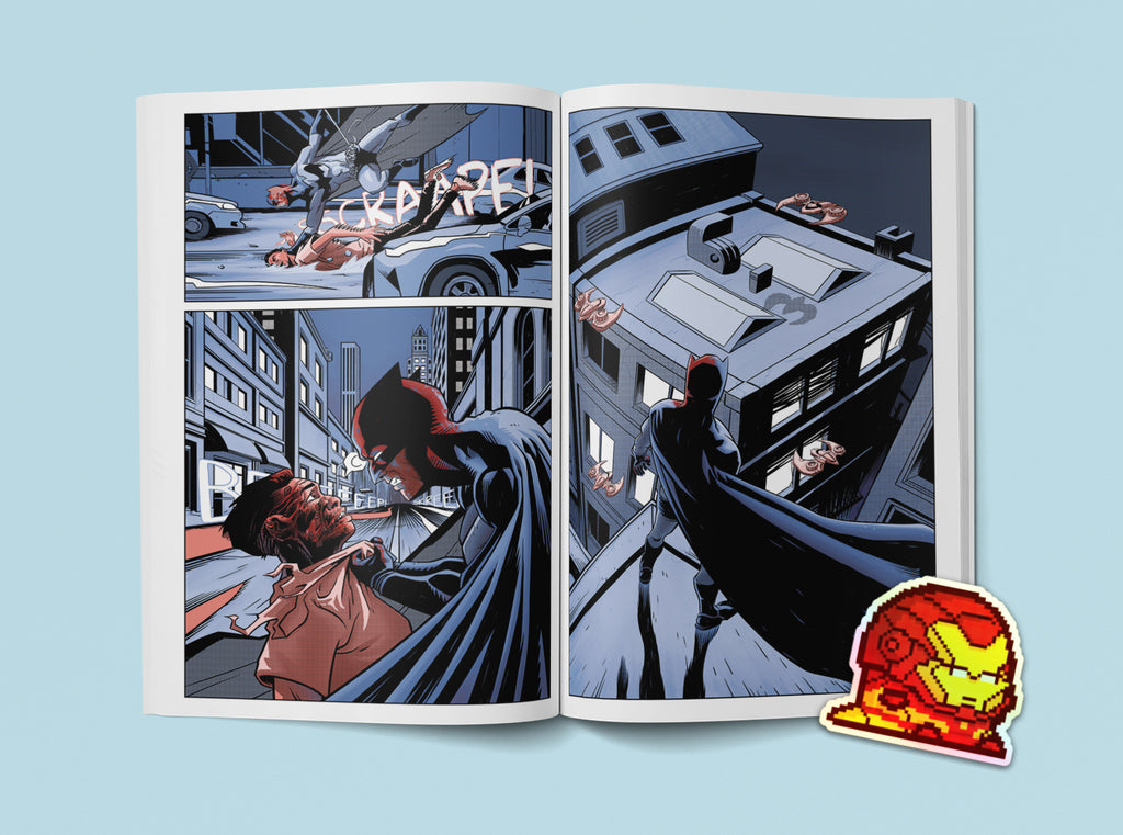 Bootleg Comic & Holographic Sticker – Incognito Comics